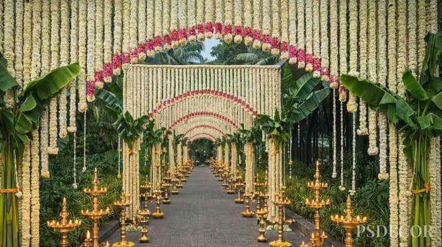 Pure South Indian Wedding Decor That Still Looks Modern | PS Decor